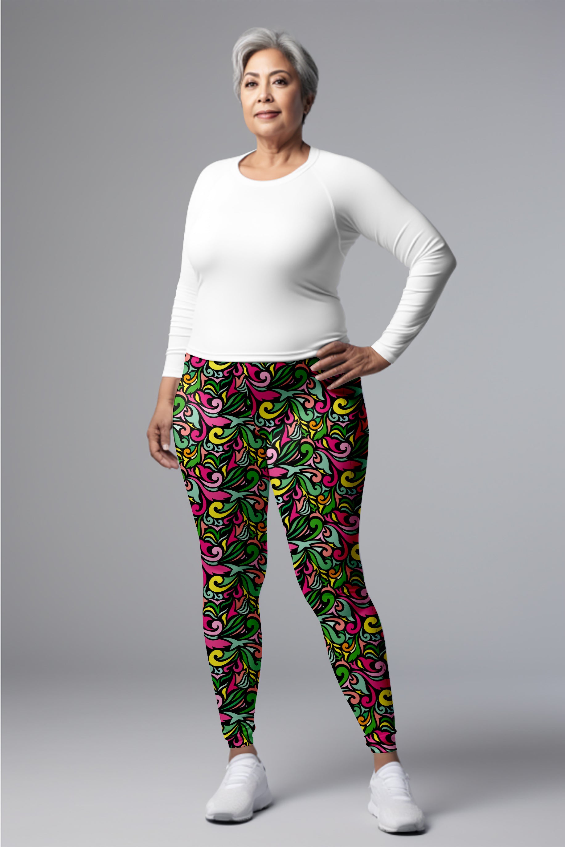 Rio Leggings – Bold & Vibrant Style for a Energetic Look – Comfee